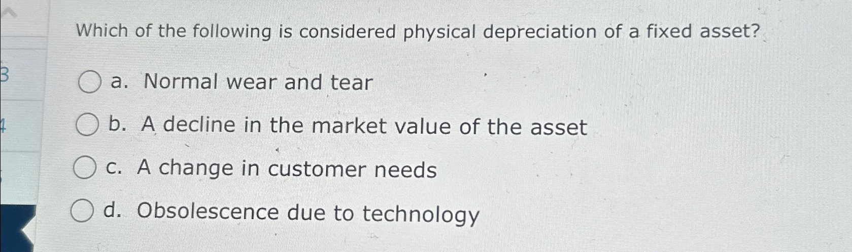 Solved Which of the following is considered physical | Chegg.com