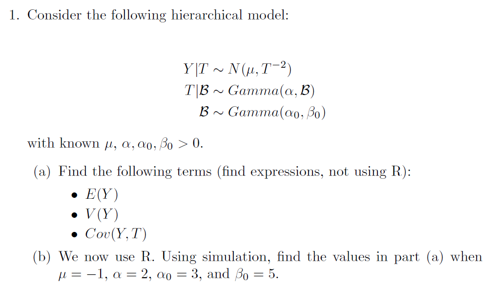 Solved Consider the following hierarchical | Chegg.com