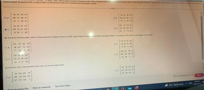 Solved Find the size of the matrix. Identify a square, | Chegg.com