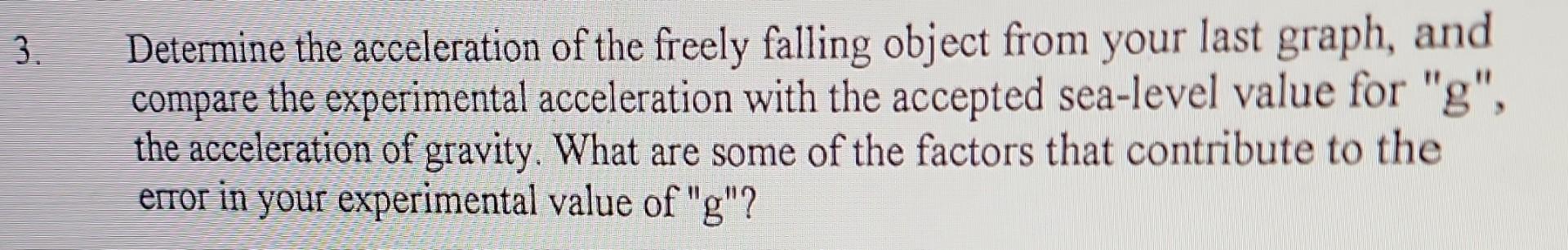 Solved Determine the acceleration of the freely falling | Chegg.com
