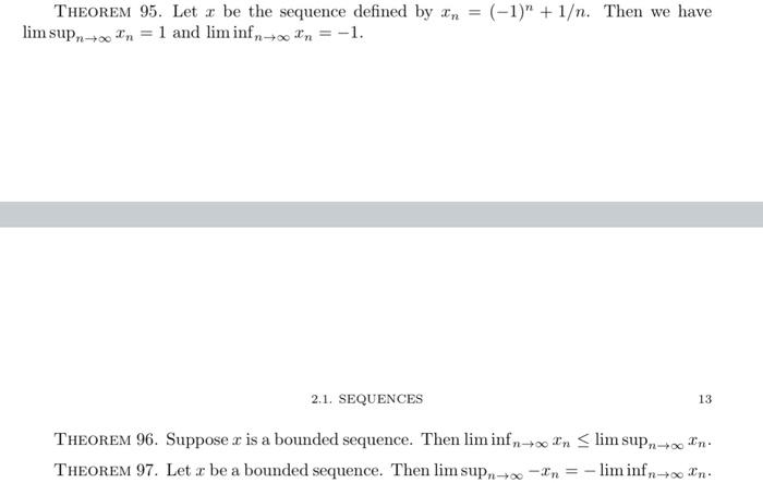 Solved please prove theorem 95 and 96 using definition 25 | Chegg.com