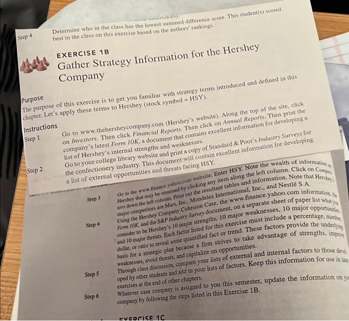 Determine who in the class has the lowest summed | Chegg.com