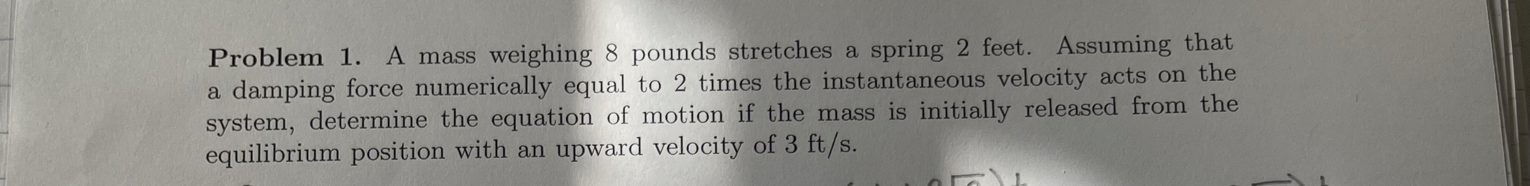 Solved by an EXPERT full answer with all work please i need help Problem | Chegg.com