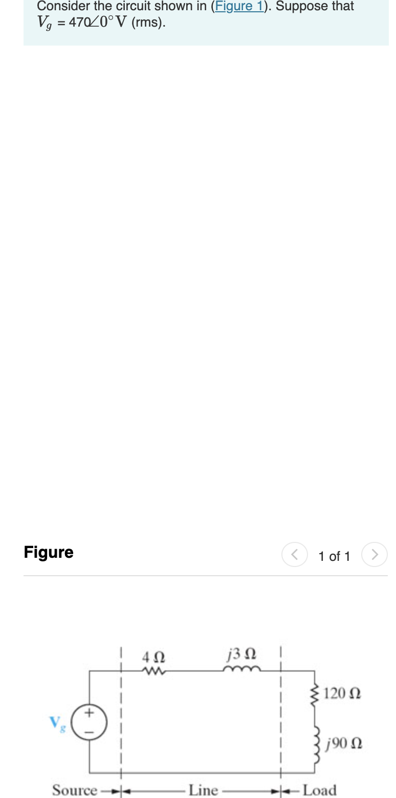 Solved Find the average power dissipated in the line in the | Chegg.com