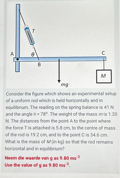 Solved Consider the figure which shows an experimental setup | Chegg.com