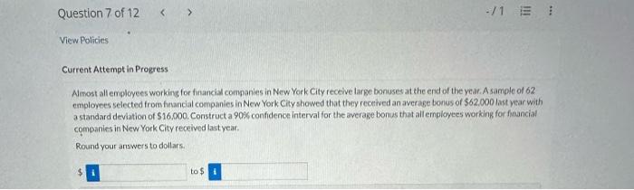 Solved Current Attempt in Progress Determine the most | Chegg.com