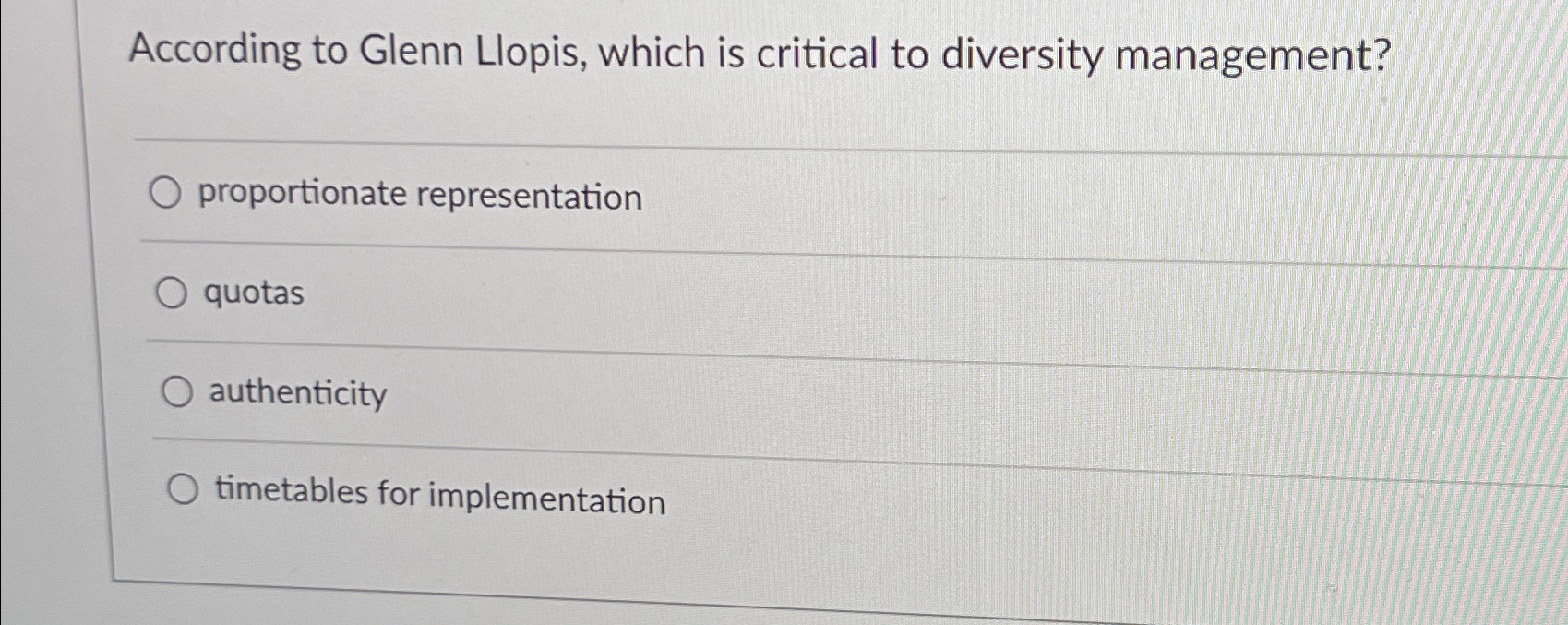 Solved According to Glenn Llopis, which is critical to | Chegg.com