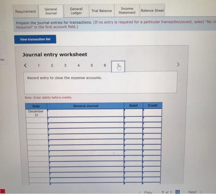 Solved Prepare the journal entries for transactions. (If no | Chegg.com