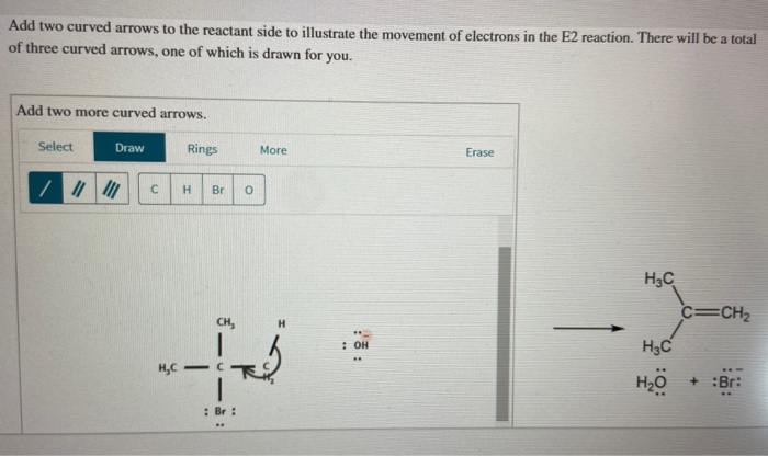 Solved Add curved arrows to the reactant side of the Sy | Chegg.com