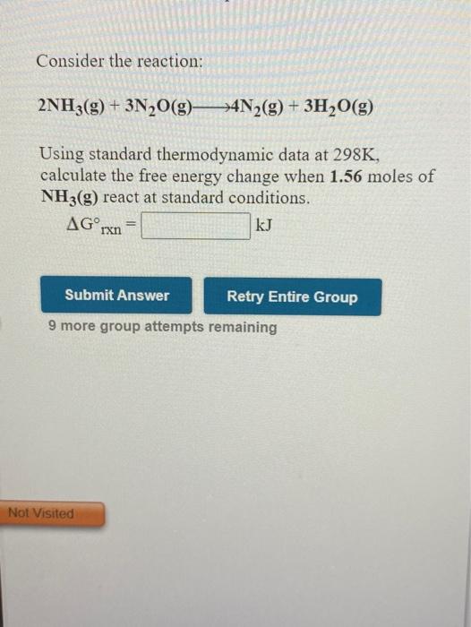 Solved Consider the reaction: 2H202(1)->2H2O(l) + O2(g) | Chegg.com