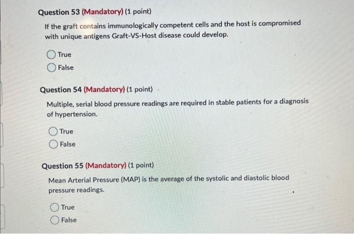 Solved Question 53 (Mandatory) (1 point) If the graft | Chegg.com