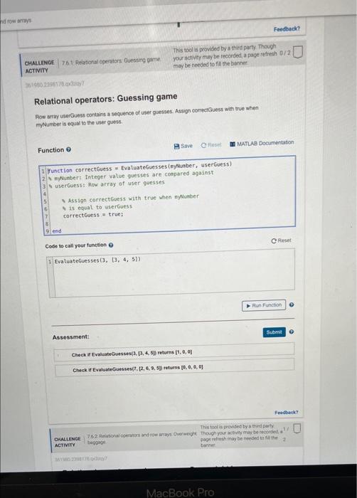 Solved hidrowy Feedback This tool is provided by a third | Chegg.com