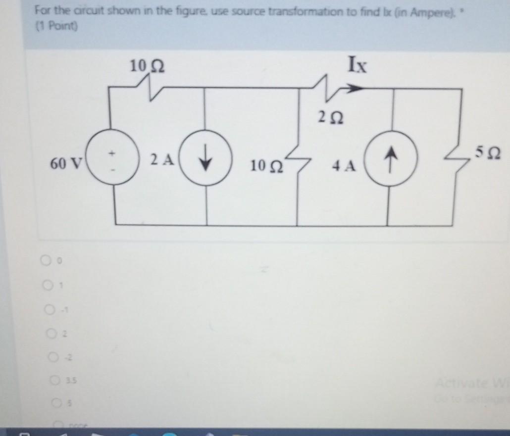 Solved For the circuit shown in the figure, use source | Chegg.com