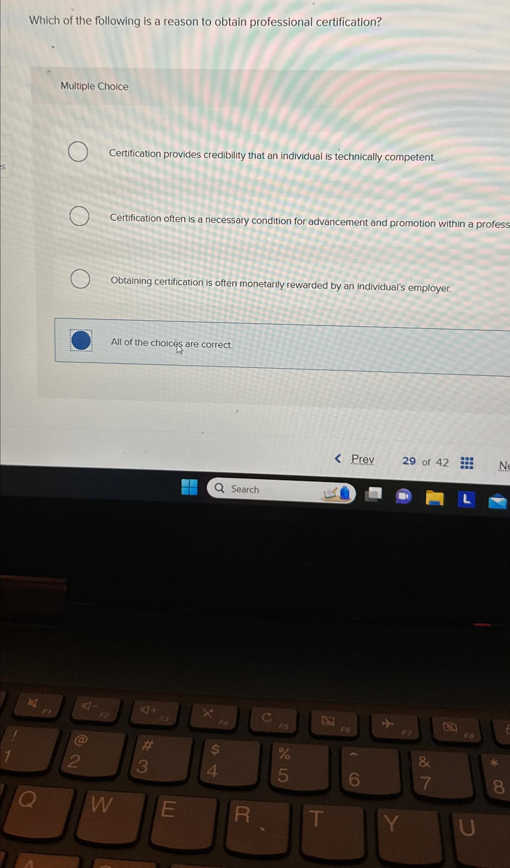 Solved Which of the following is a reason to obtain | Chegg.com