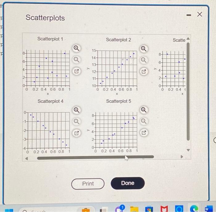 Solved Match these values of r with the accompanying | Chegg.com