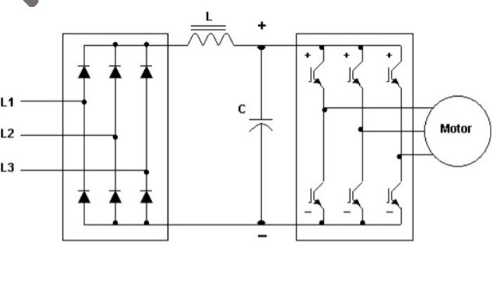 Solved L1 C 카 L2 Motor 2 L3 | Chegg.com