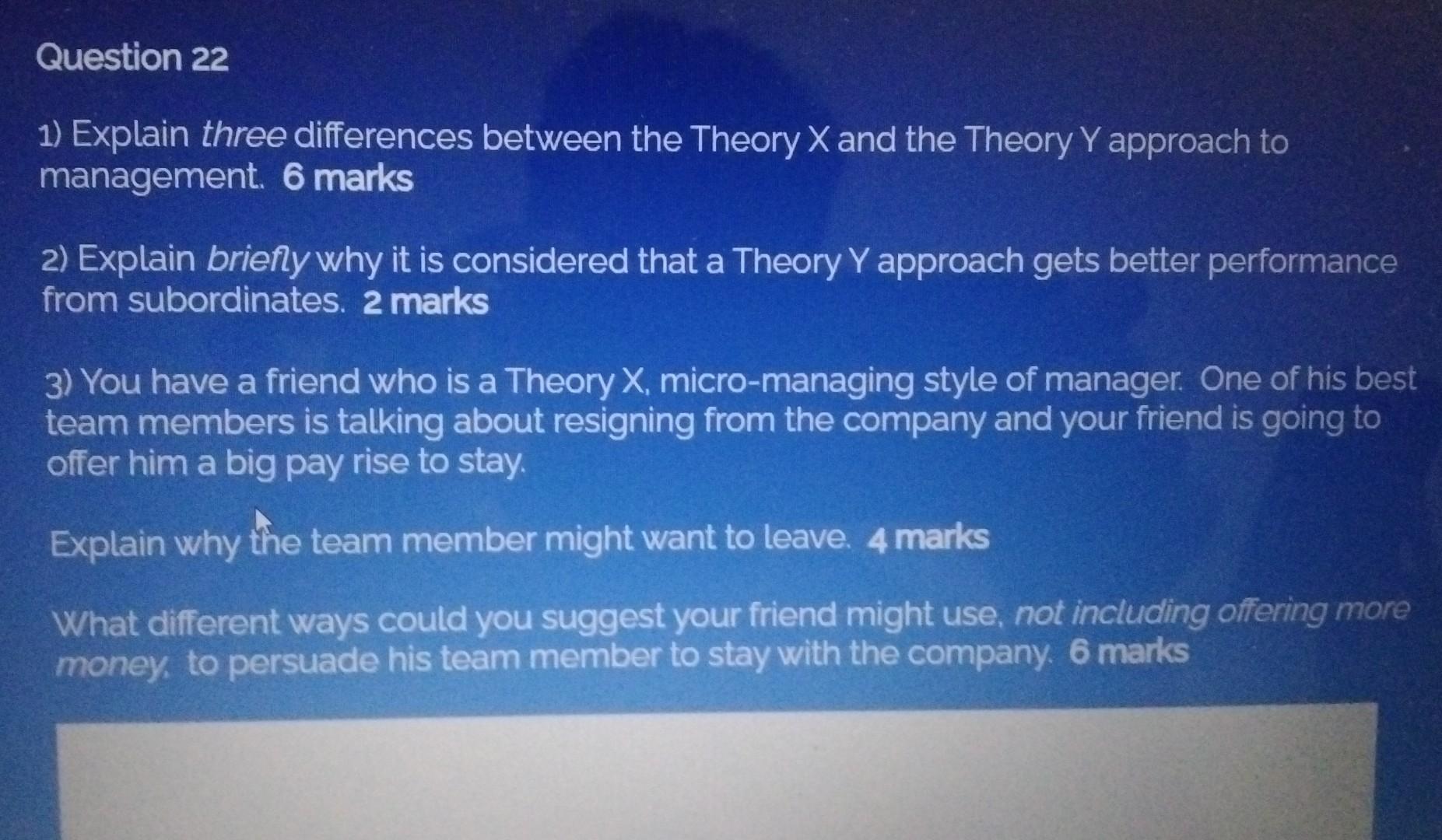 Solved Question 22 1) Explain three differences between the | Chegg.com