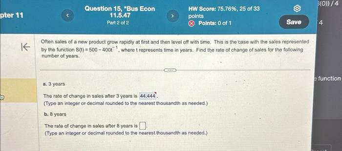Solved pter 11 111 Question 15, *Bus Econ 11.5.47 Part 2 of | Chegg.com
