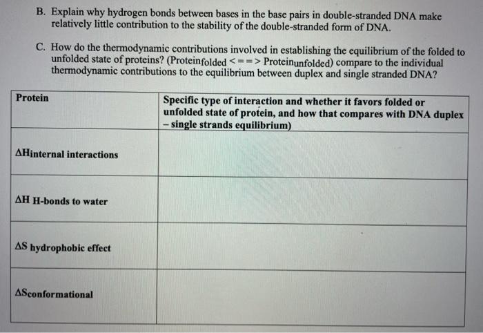 Solved 3. Two complementary strands of DNA can exist in | Chegg.com