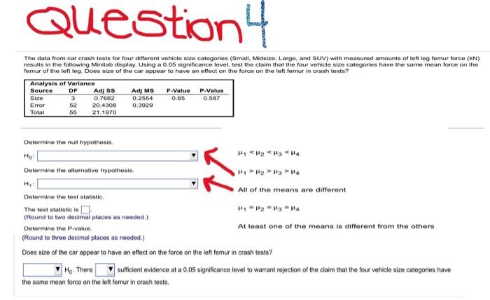 Solved results in the following Minitab display. Using a | Chegg.com