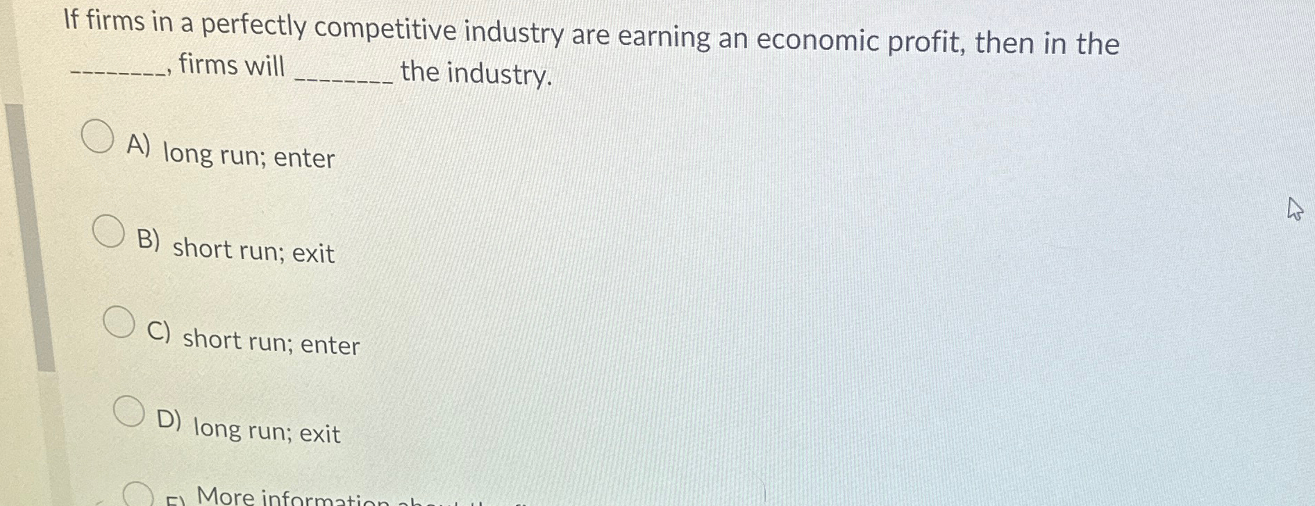 Solved If firms in a perfectly competitive industry are | Chegg.com