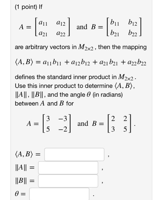 Solved (1 point) If f(x) and g(x) are arbitrary polynomials | Chegg.com