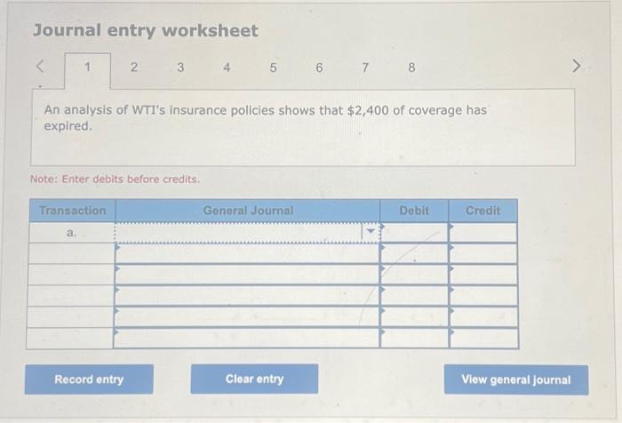 Solved Required information Problem 3-3A (Static) Preparing | Chegg.com