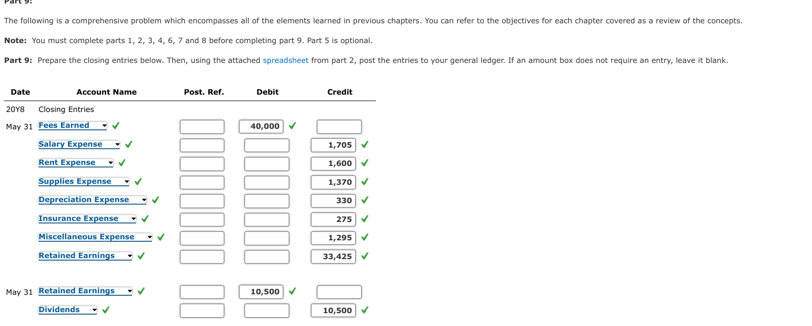 Solved Note: You must complete parts 1, 2, 3, 4, 6, 7 ﻿and 8 | Chegg.com