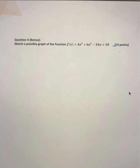 Solved b) f(x) = 2x3 + 3x2 - 12x - 1 Use the first | Chegg.com