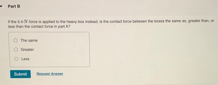 Solved IP Two boxes sit side-by-side on a smooth horizontal | Chegg.com