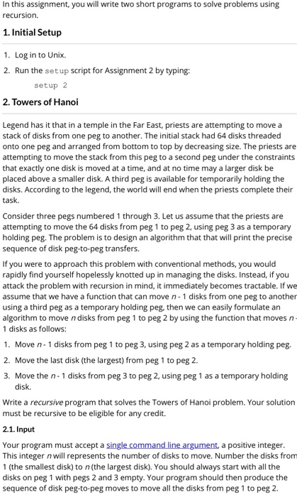 Solved In this assignment, you will write two short programs | Chegg.com