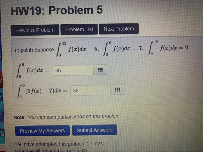 Solved HW19: Problem 8 Out Previous Problem Problem List | Chegg.com