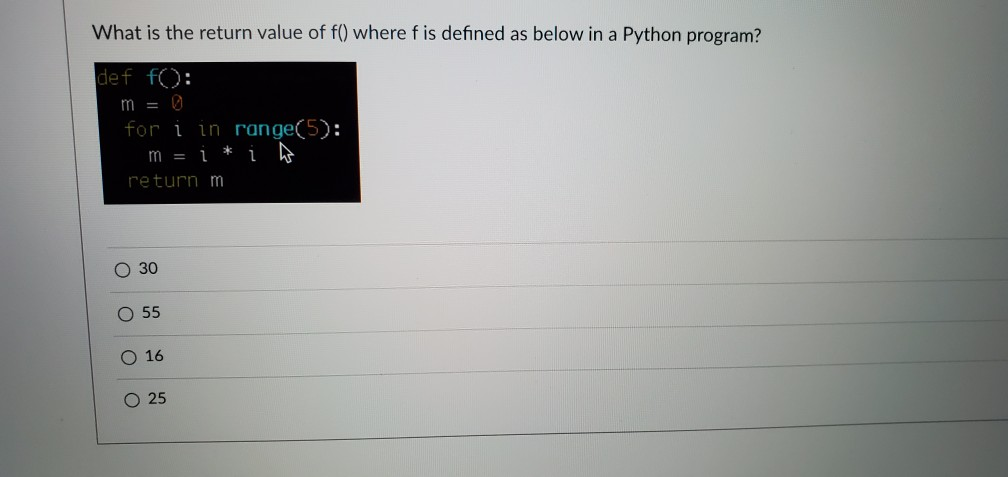 Solved What is the output of the following C program? | Chegg.com