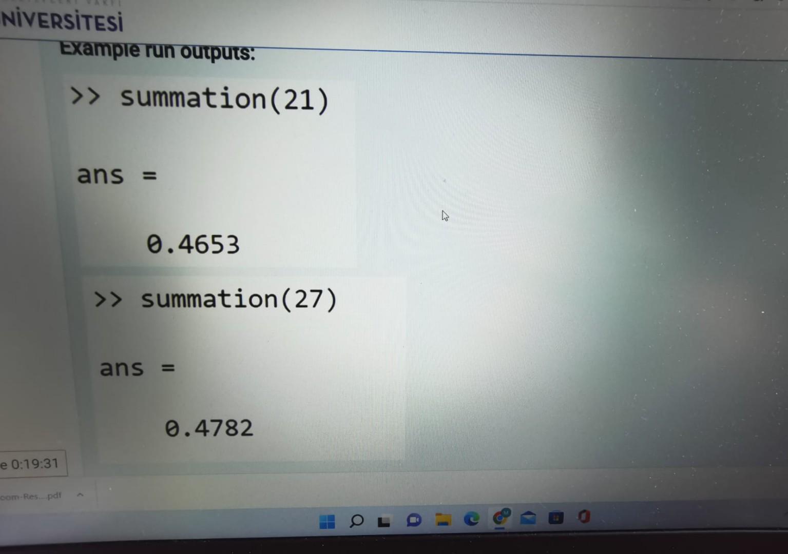 Solved Write a function named summation to calculate the | Chegg.com