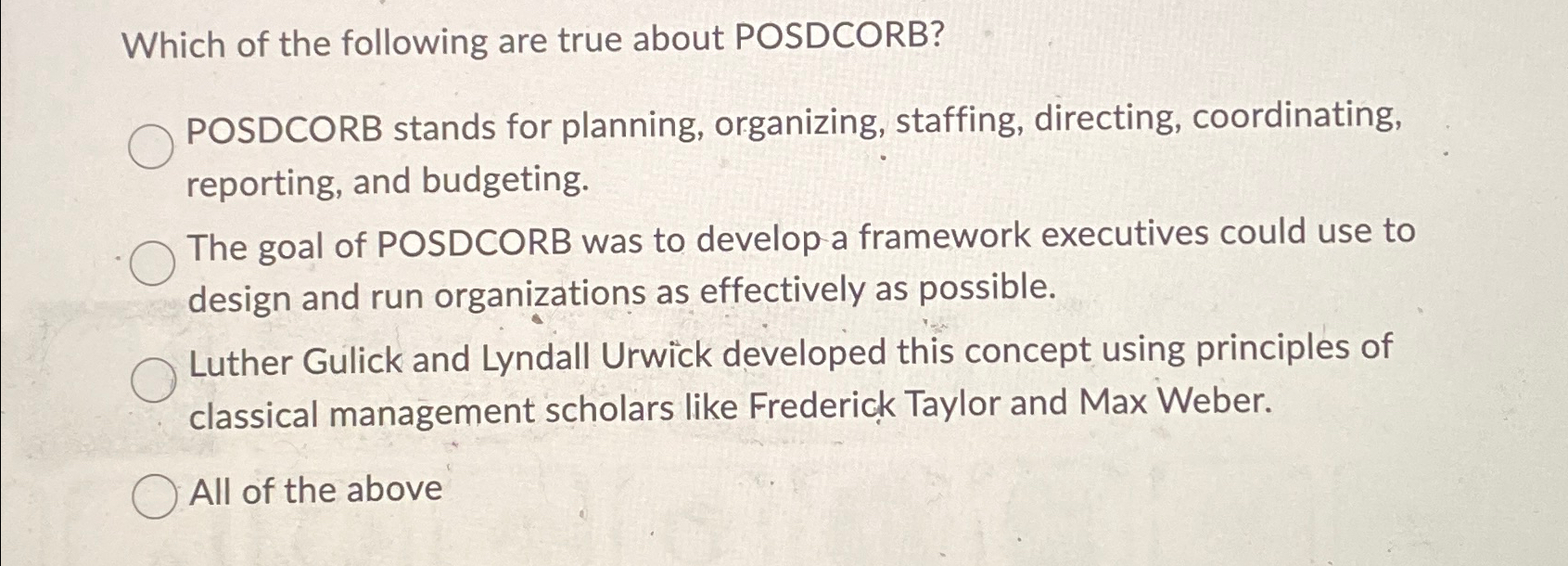 Solved Which of the following are true about | Chegg.com