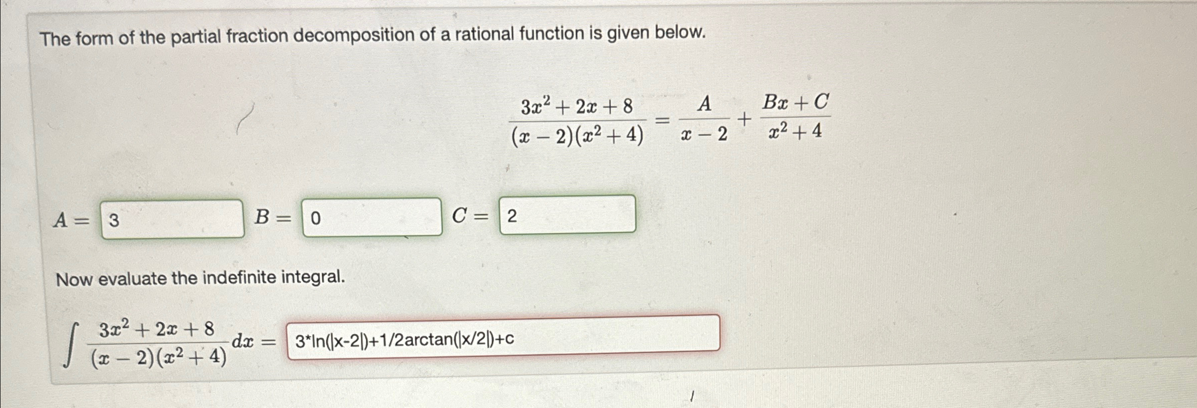Solved The form of the partial fraction decomposition of a | Chegg.com