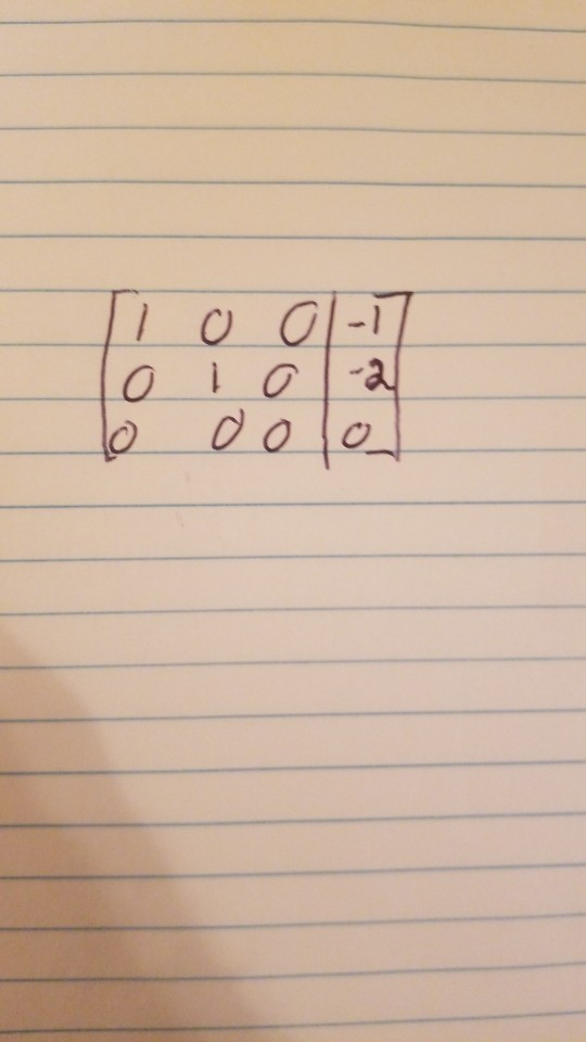 Solved does this matrix has unique solution, no solution or | Chegg.com