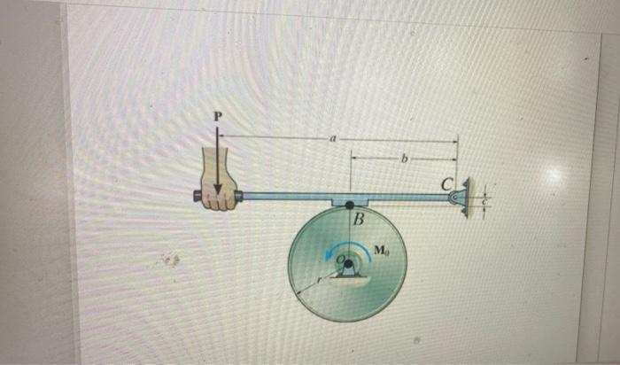 Solved Draw the free-body diagram of the wheel. Draw the | Chegg.com