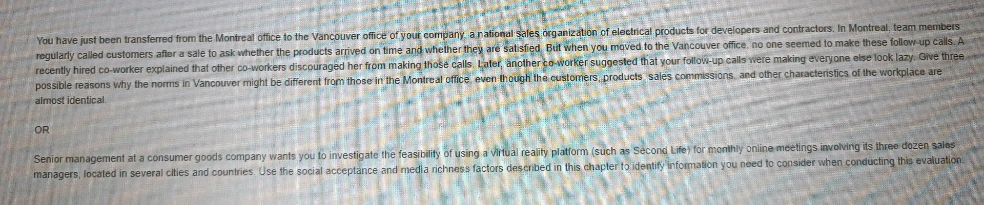 Solved almost identical. OR | Chegg.com