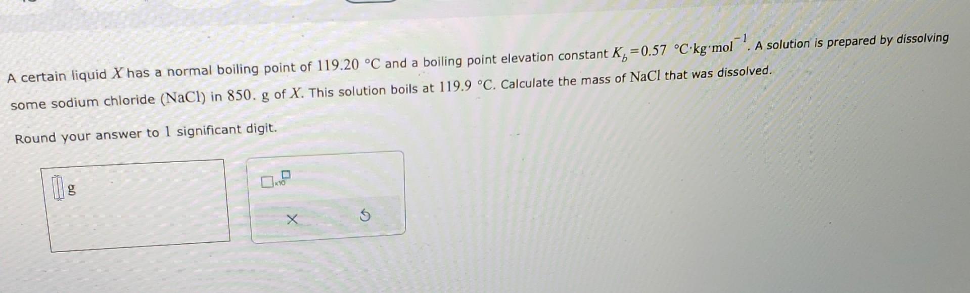 Solved A certain liquid X has a normal boiling point of | Chegg.com