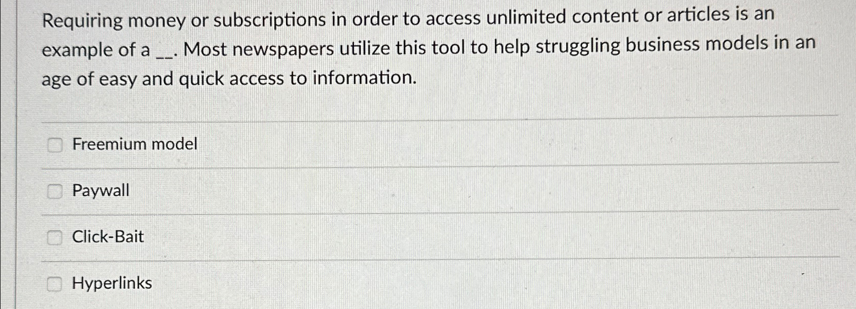 Solved Requiring money or subscriptions in order to access | Chegg.com