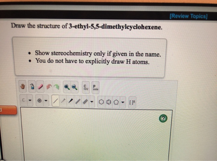 Solved [Review [Review Topics] Draw the structure of | Chegg.com