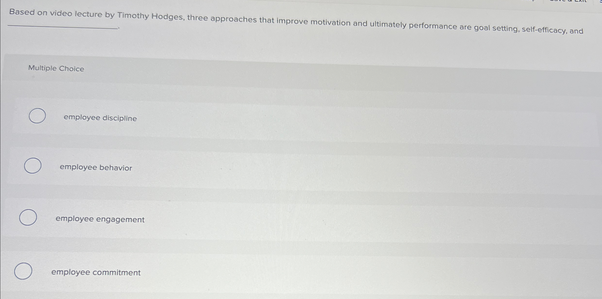 Solved Based on video lecture by Timothy Hodges, three | Chegg.com