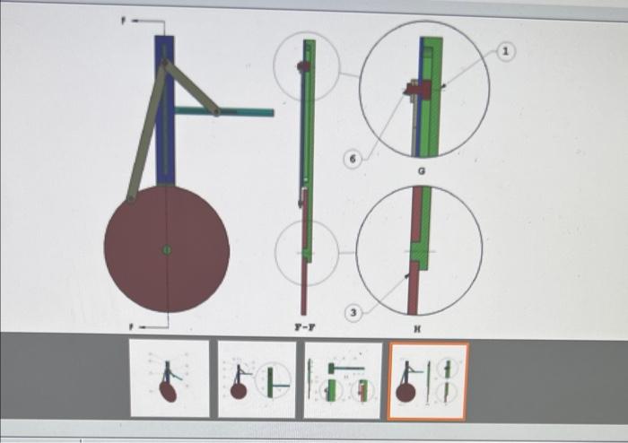 Solved (Wheel Linkage Assembly) It contains 1 Base (1), 1 | Chegg.com