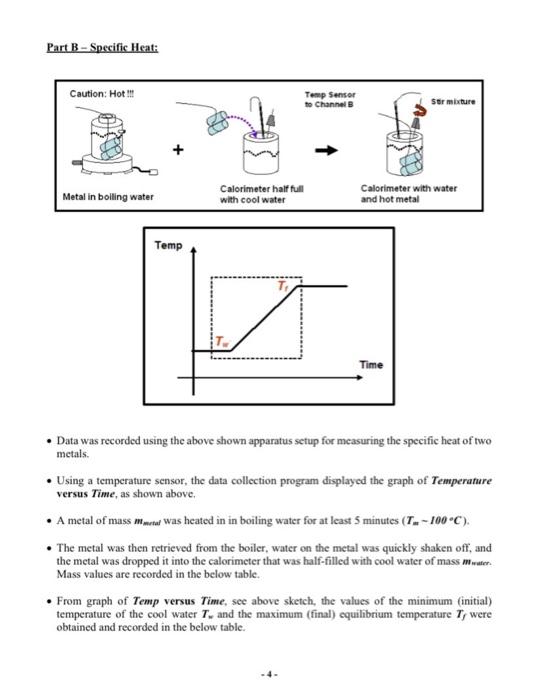 Solved Part A -Latent Heat of fusionPart BAnalysis: - Part A | Chegg.com