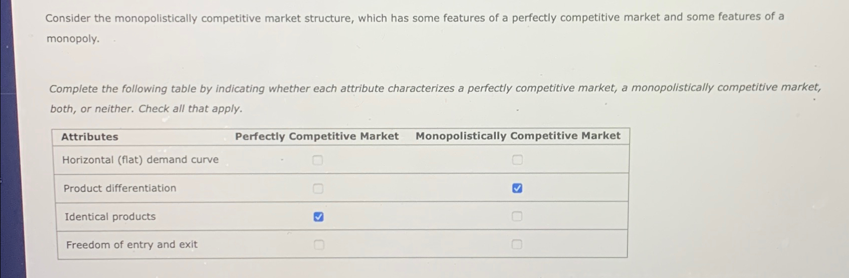 Solved Consider the monopolistically competitive market | Chegg.com