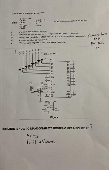 Write the following program. if Assemble the program. | Chegg.com