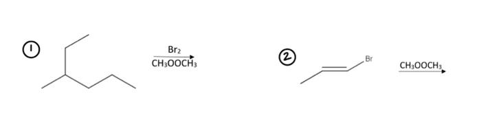 Solved Br2 CH3OOCH3 2 Br CH2OOCH: | Chegg.com