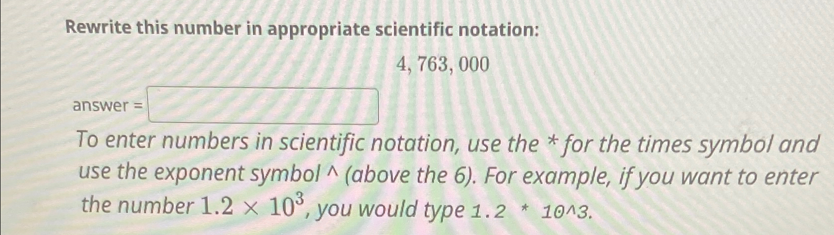 Solved Rewrite this number in appropriate scientific | Chegg.com
