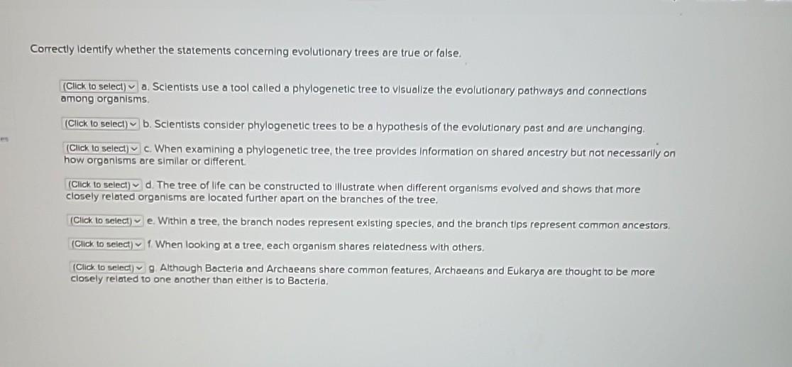 Solved Correctly Identify whether the statements concerning | Chegg.com